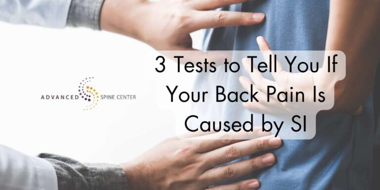 3 Tests to Tell You If Your Back Pain Is Caused by SI | Dr. Courtney
